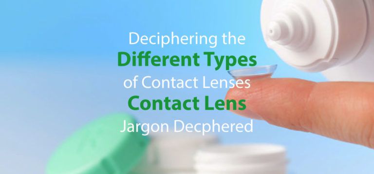 What are the Different Types of Contact Lenses? | Contact Lenses BC